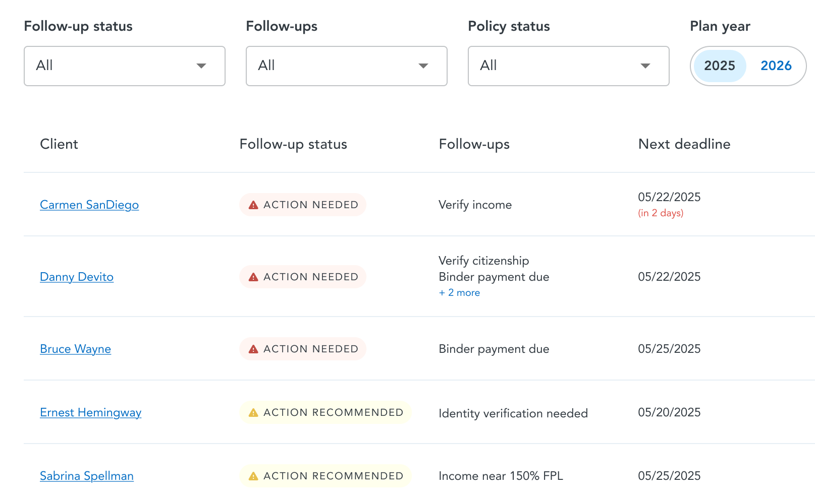 2026 Agent Action Plan